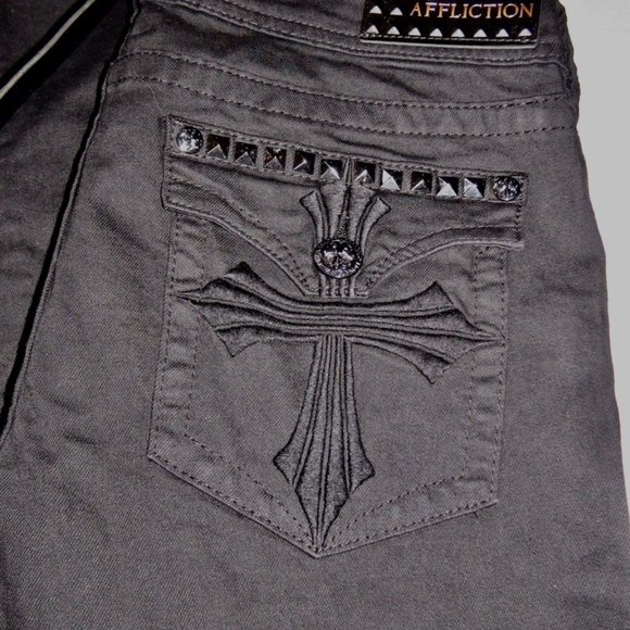 Affliction | Jeans | Affliction Los Angeles Jade Black Bootcut Jeans ...
